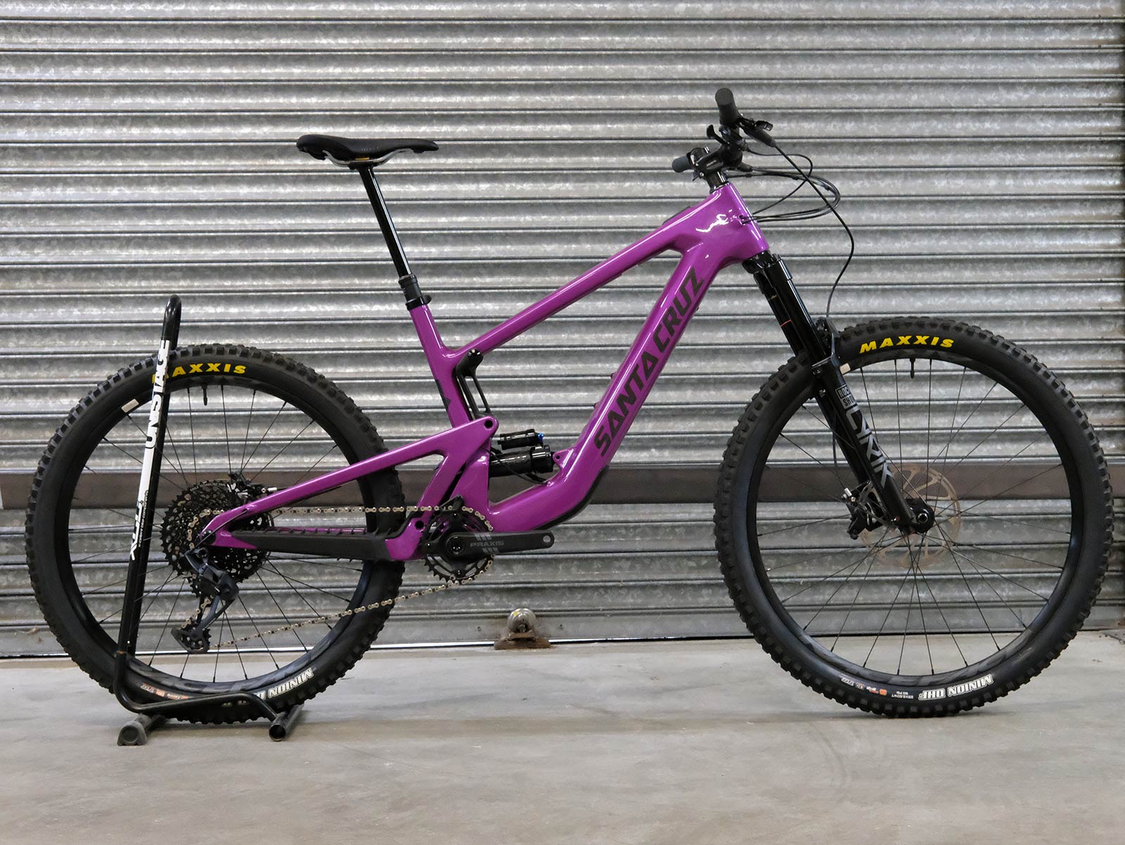 Ex Demo Santa Cruz Heckler SL Carbon C - S Kit - Extra Large/Purple ...